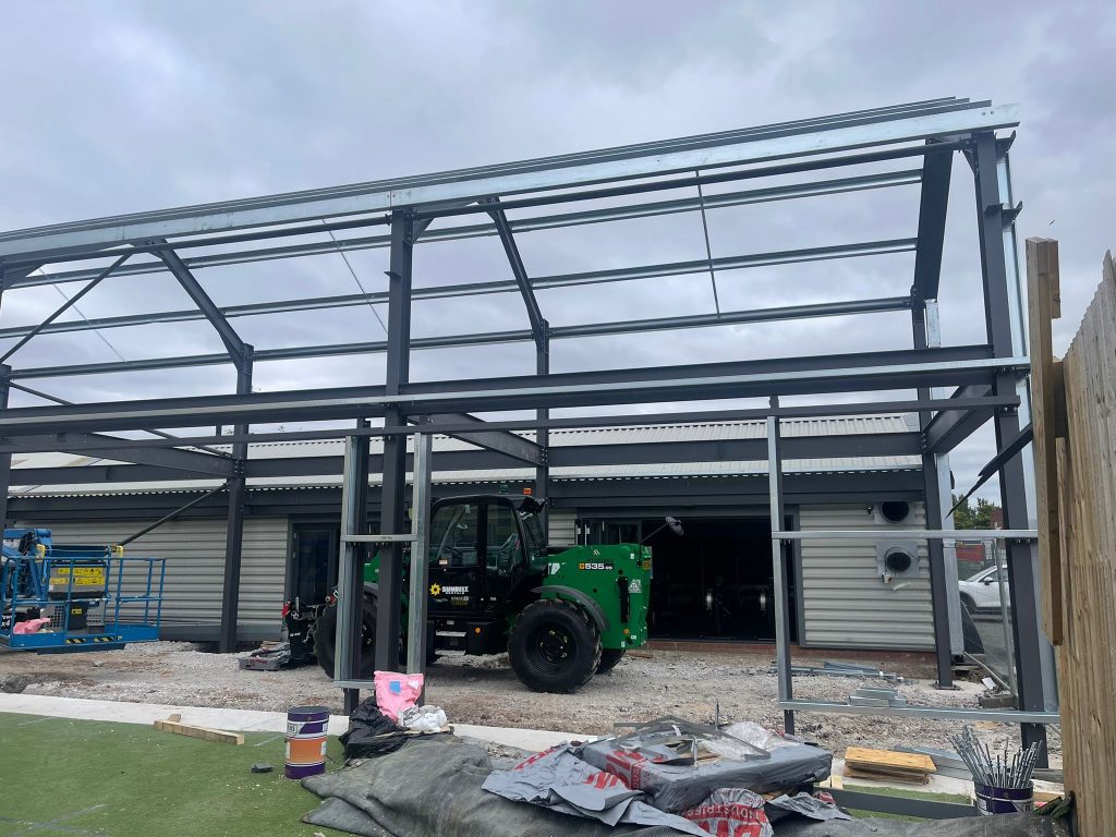 Hot Rolled Steel Buildings | Wedgewood Steel Buildings | UK